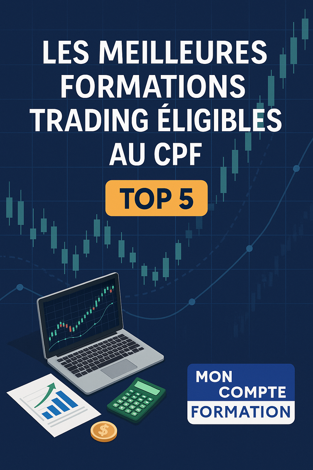 Voici le Top 5 des meilleures Formations Trading éligibles au CPF en 2025